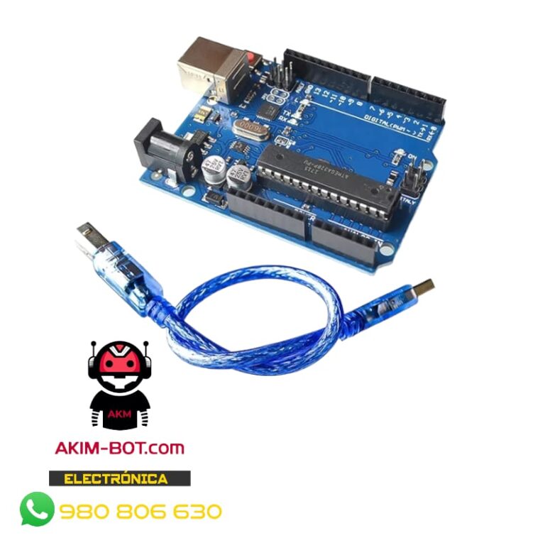 ARDUINO CAJA OFICIAL R3 ATMEGA16U2 + MEGA328P – Akim-BOT