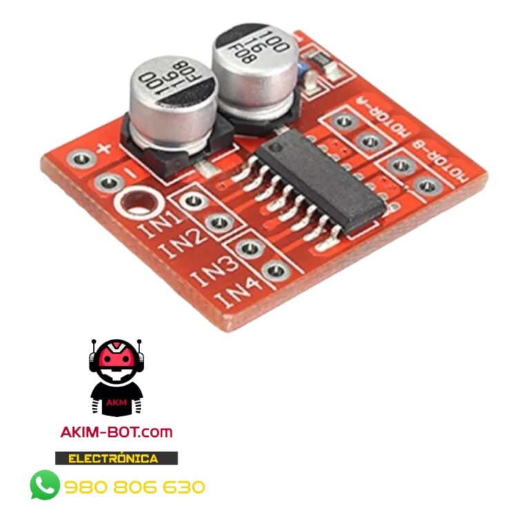 MÓDULO L298N MINI MOTOR CC – Akim-BOT