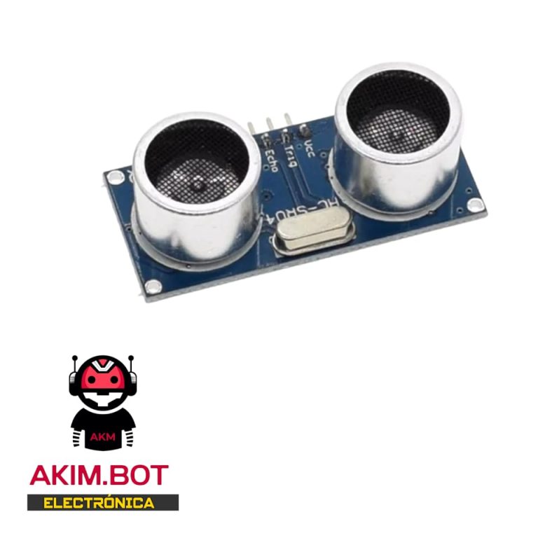 SENSOR ULTRASONIDO HC-SR04 – Akim-BOT
