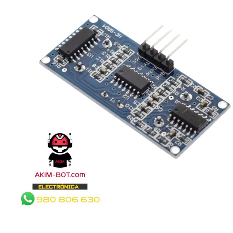 SENSOR ULTRASONIDO HC-SR04 – Akim-BOT