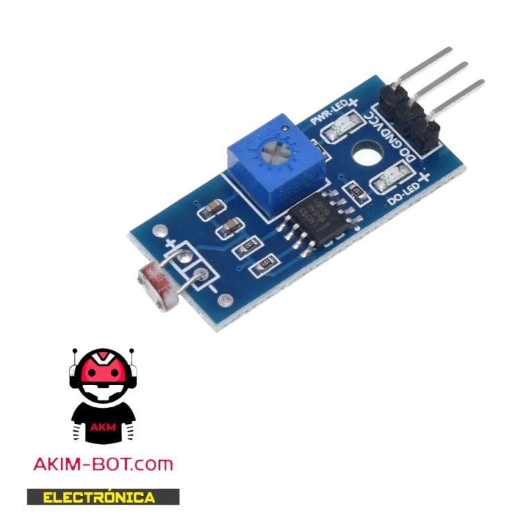 MÓDULO LDR PARA ARDUINO Y ESP32 – Akim-BOT