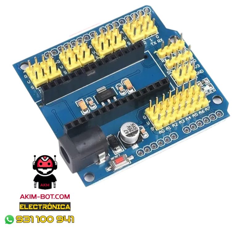 SHIELD DE EXPANSIÓN PARA ARDUINO NANO – Akim-BOT